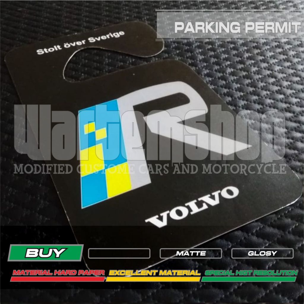 Jual PARKING PERMIT VOLVO | Shopee Indonesia