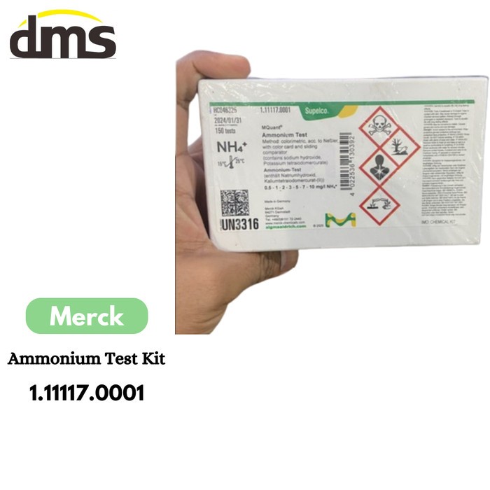 Jual Ammonium Test Kit Merck | Shopee Indonesia
