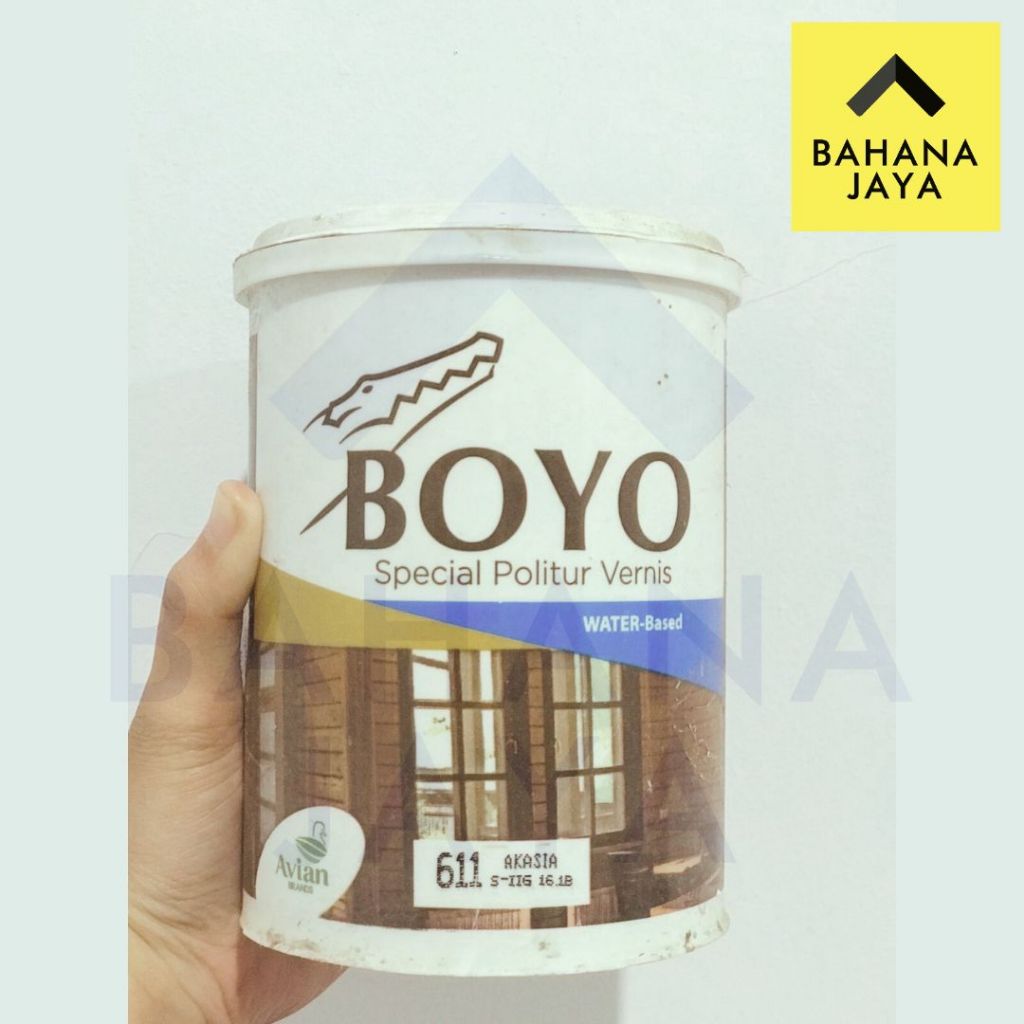 Jual BOYO / SPECIAL POLITUR VERNIS WATER BASED - READY MANADO | Shopee ...