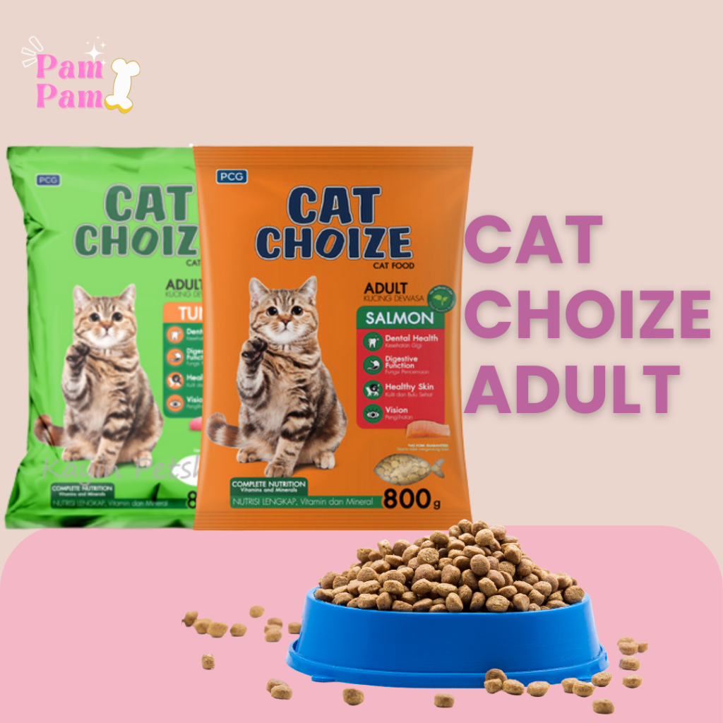 Jual Makanan Kering Cat Choize Adult 800g Makanan Kucing Dewasa Kering ...