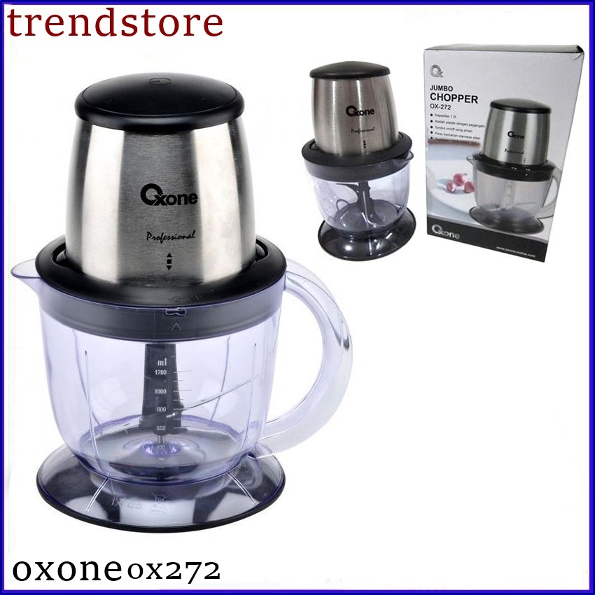Jual Oxone Jumbo Speedy Chopper Penggiling Daging OX 272 Oxone Jumbo Chopper oxone 250Watt Mata ...