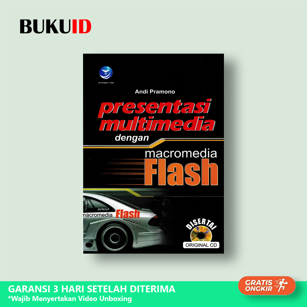 Jual Buku Presentasi Multimedia Dengan Macromedia Flash + Cd - Original | Shopee Indonesia