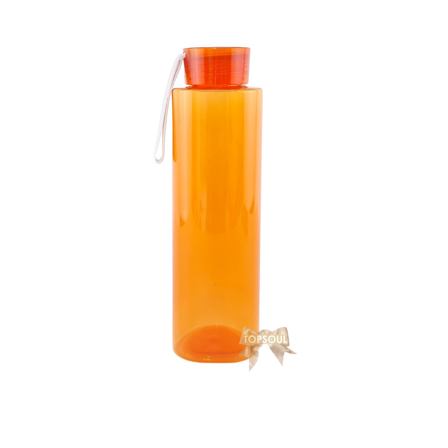 Jual ORANGE Tumbler PINA MERAUKE 600ml Botol Plastik SEGITIGA Polos ...