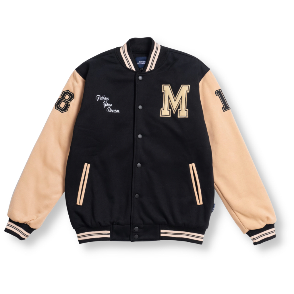 Jual Jaket Varsity Outerwear Pria Baseball Unisex Style Keren Kekinian ...