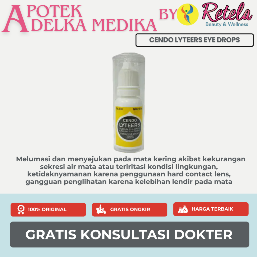 Jual Cendo Lyteers Eye Drops 15 ml | Shopee Indonesia