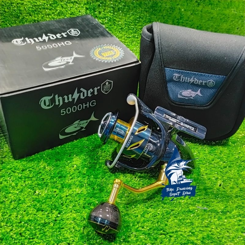 Jual REEL PANCING G TECH THUNDER SW 5000HG POWER HANDLE DRAG 25KG ...