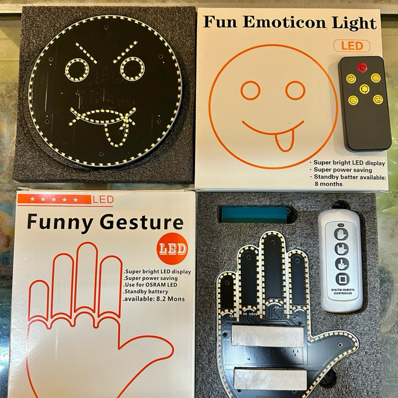 Jual Finger Gesture Led lampu led variasi mobil lampu led remote ...