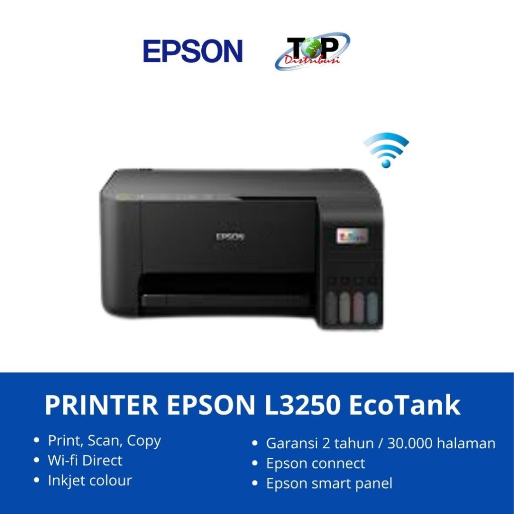 Jual Printer Epson L3250 WIFI - Print Scan Copy A4 Colour - Tinta ...