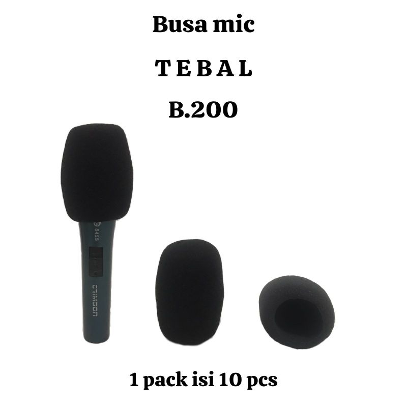 Jual Busa Microphone Spon Mikrophon Spon | Shopee Indonesia