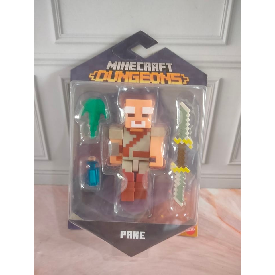 Jual Mattel Minecraft Dungeons Pake Action Figure | Shopee Indonesia