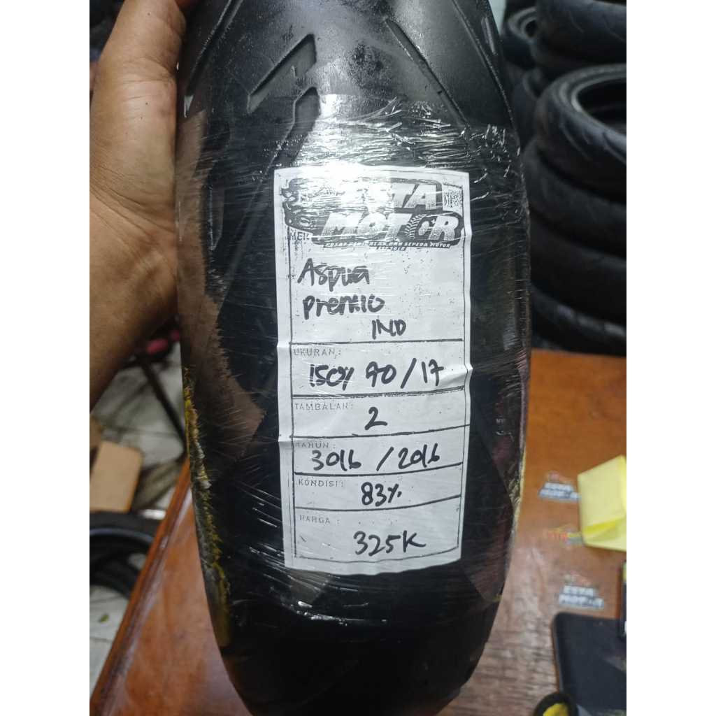 Jual BAN COPOTAN ASPIRA PREMIO SPORTIVO RING 17 UKURAN 150 70 17 KODE3016 | Shopee Indonesia