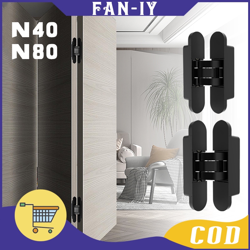 Jual 1Set Door Hinge Invisible Dengan Aksesori Pemasangan Engsel Pintu ...