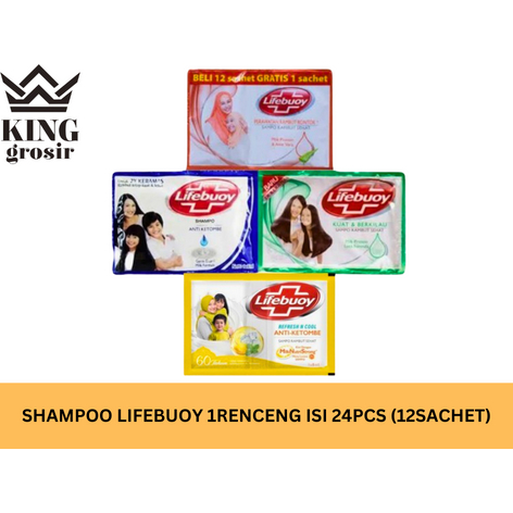 Jual SHAMPOO LIFEBUOY 10ML SACHET RENCENGAN ISI 12 SACHET | Shopee ...