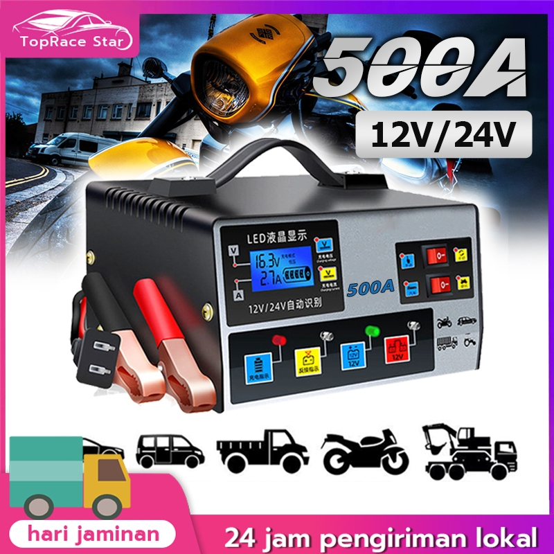 Jual Charger Aki Otomatis Smart Intelligent Auto Repair Mobil Pengisi ...