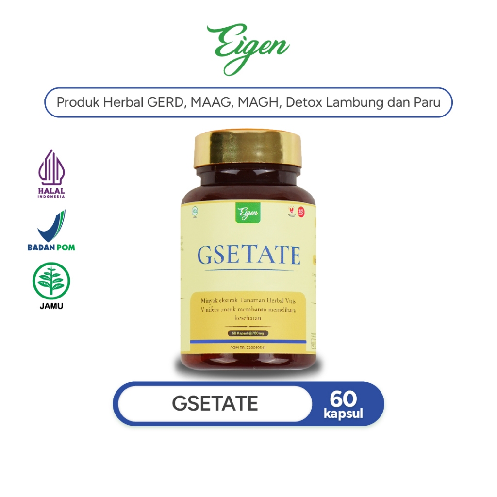 Jual Eigen Gsetate - Produk Herbal GERD, MAAG, MAGH, Detox Lambung dan ...