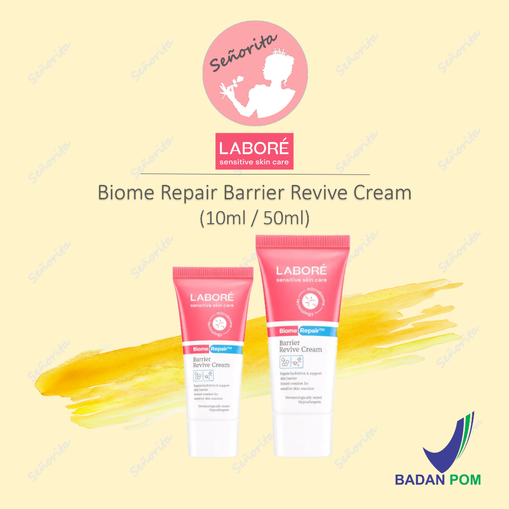Jual LABORE Biome Repair Barrier Revive Cream 10ml/50ml | Shopee Indonesia