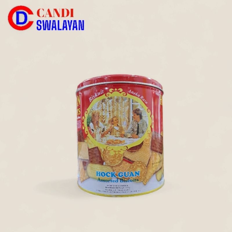 Jual PROMO !!! Biskuit HOCK GUAN Kaleng Kecil 600gr | Shopee Indonesia