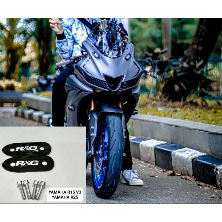 Jual Mirror blanking variasi tutup lubang spion yamaha R15 V3 harga ...