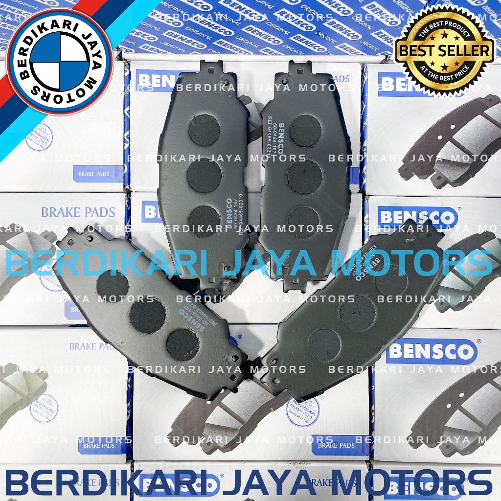 Jual BRAKE PAD KAMPAS KANVAS REM DEPAN NEW ALTIS 2006 2007 2008 2009 ...