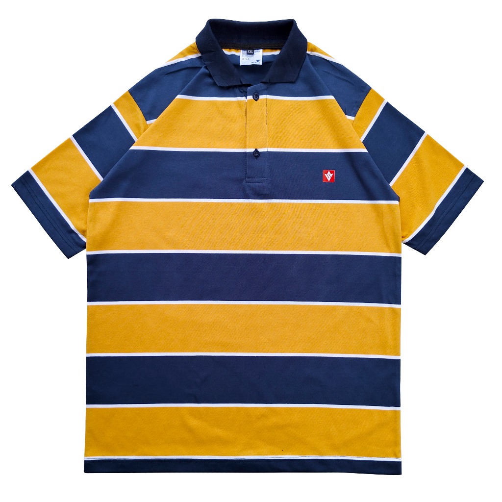 Jual SKULLEND Vintage Rugby Polo Shirt - Kaos Rugby Salur Oversize ...