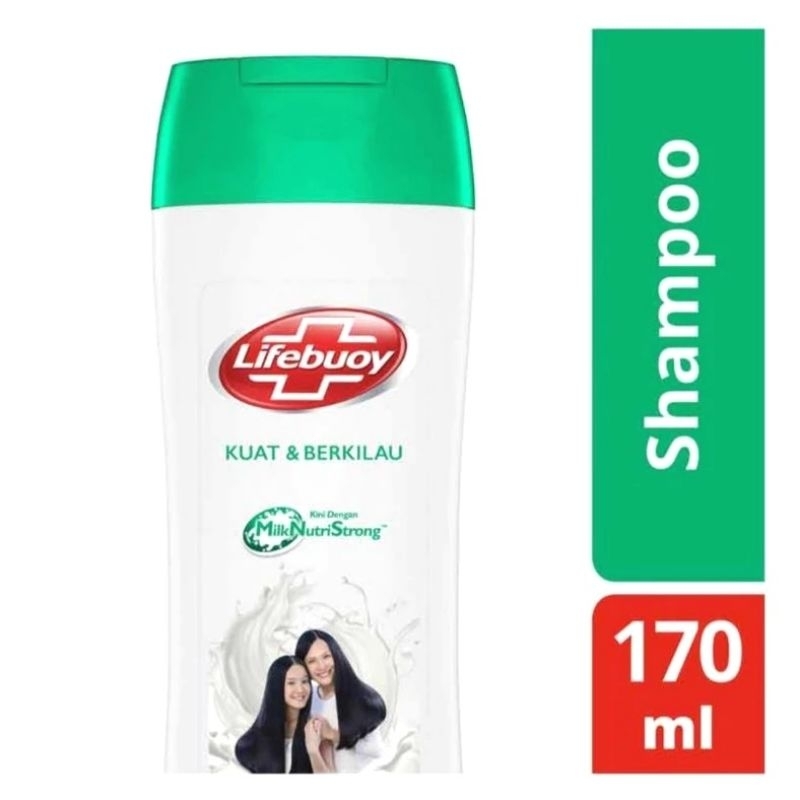 Jual LIFEBUOY Shampoo Anti Dandruff Strong and Shiny 170ml - Strong and ...