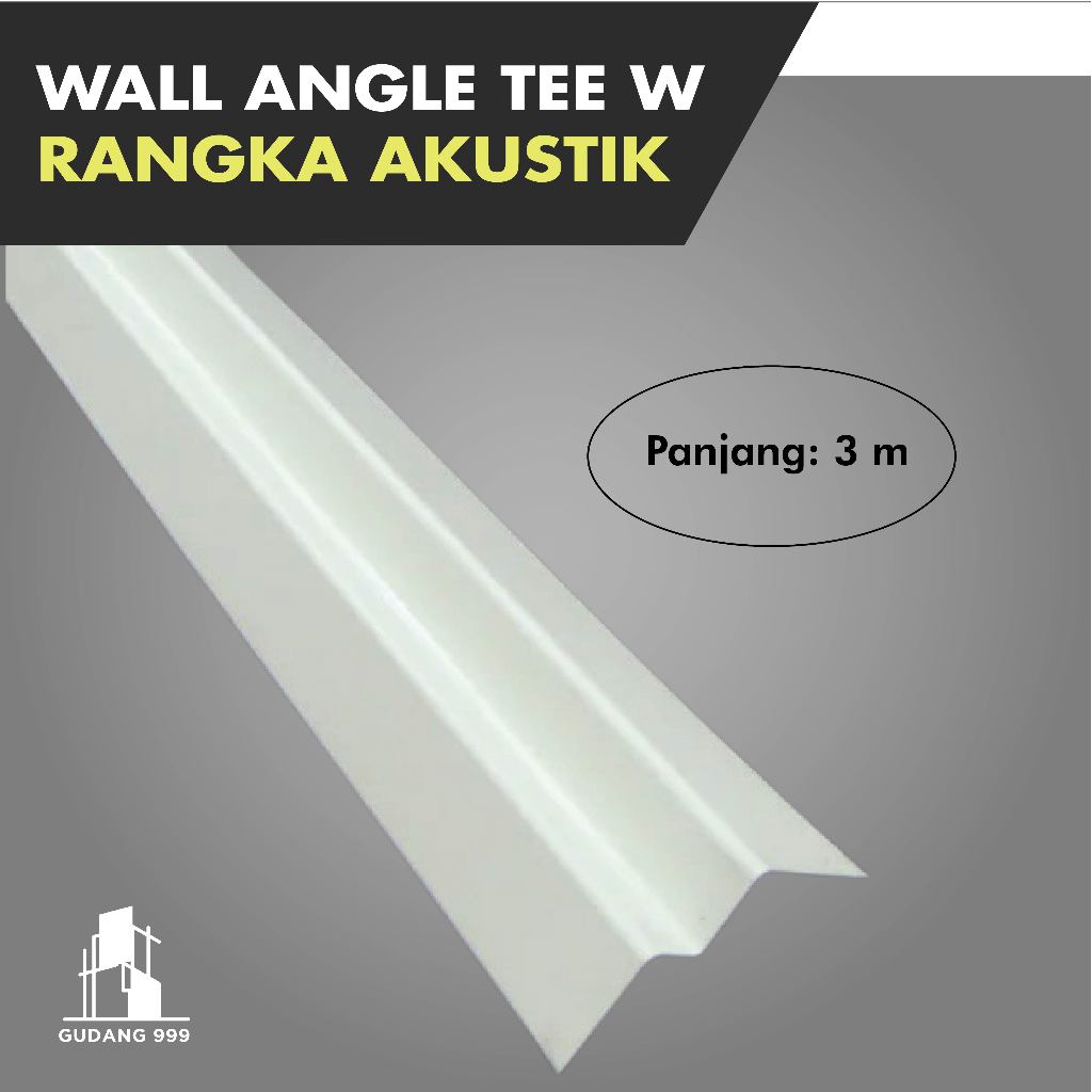 Jual WALL ANGLE TEE INTERGRID W 3M / RANGKA AKUSTIK / RANGKA PLAFON ...