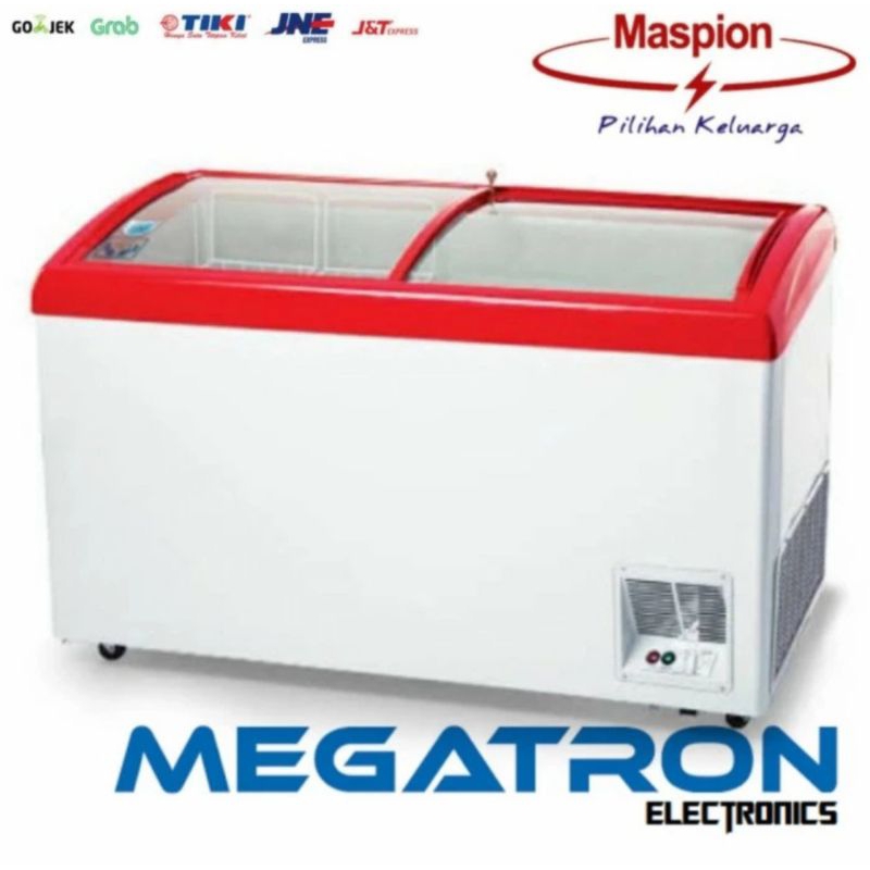 Jual Chest Freezer Maspion UFH 300 C 300 Liter Kaca | Shopee Indonesia