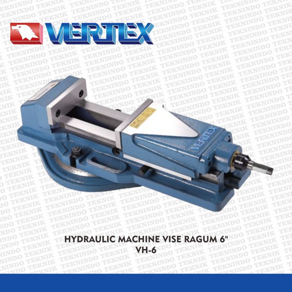 Jual Vertex Hydraulic Machine Vice VH-6 Ragum 6" 1002-003 / Ragum ...