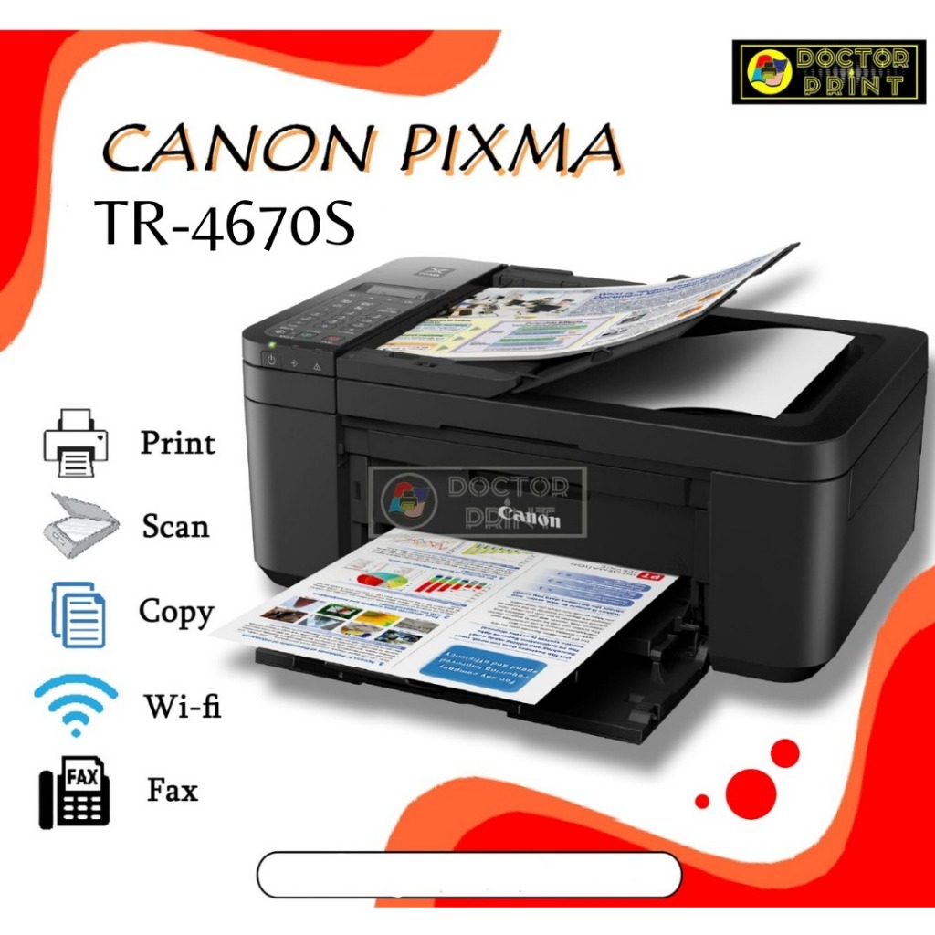 Jual Printer Canon PIXMA TR-4670s Printer Multifungsi All in One | Shopee Indonesia