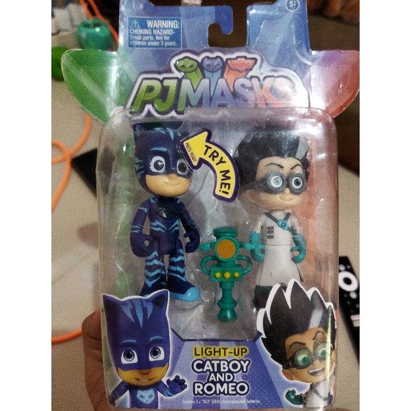 Jual PJ Mask Catboy and Romeo Light Up | Shopee Indonesia