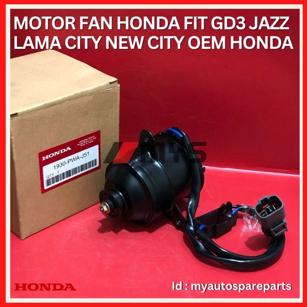 Jual MOTOR FAN RADIATOR AC Mobil HONDA Fit GD3 Jazz Lama City New City ...