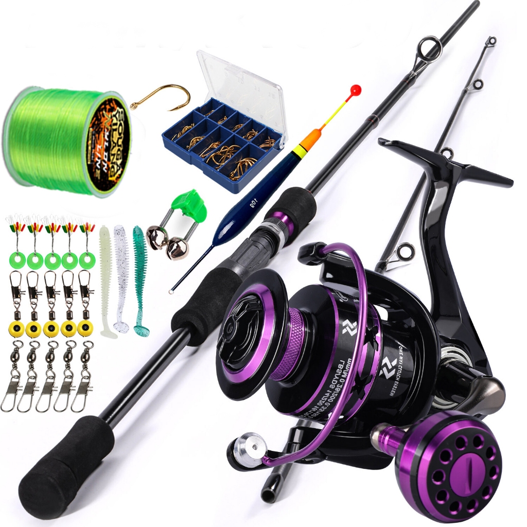 Jual Set Pancing 1.8m/2.1m Joran Pancing 1000-4000 Reel Pancing 150M ...