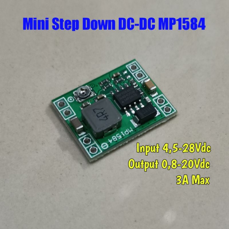 Jual Mini Step Down Adjustable MP1584 DC-DC | Shopee Indonesia