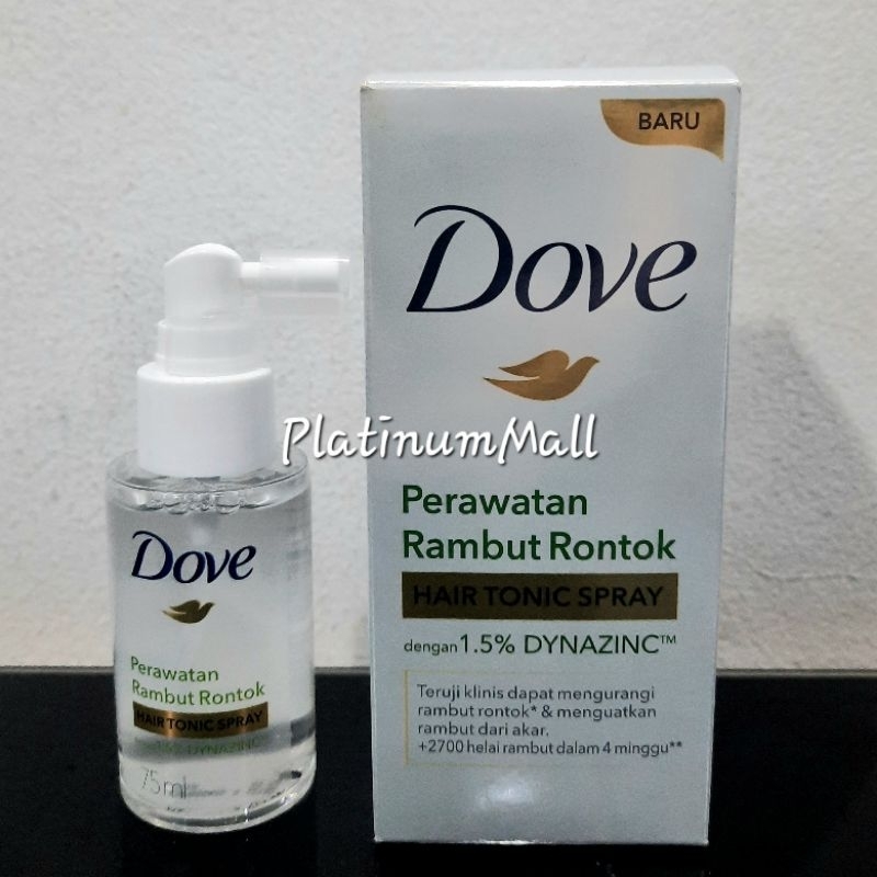 Jual Dove Hair Tonic Spray Perawatan Rambut Rontok 75 ml | Shopee Indonesia