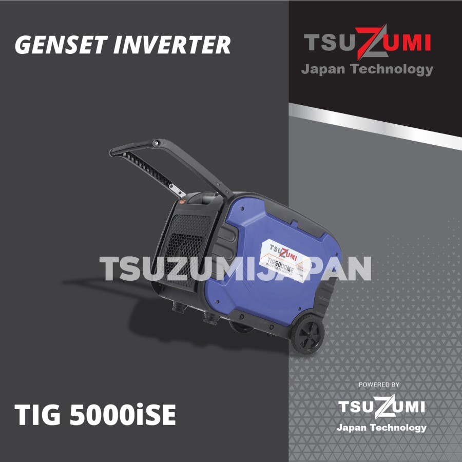 Jual Genset Inverter Super Silent 5 KVA TIG 5000iSE Tsuzumi Japan ...