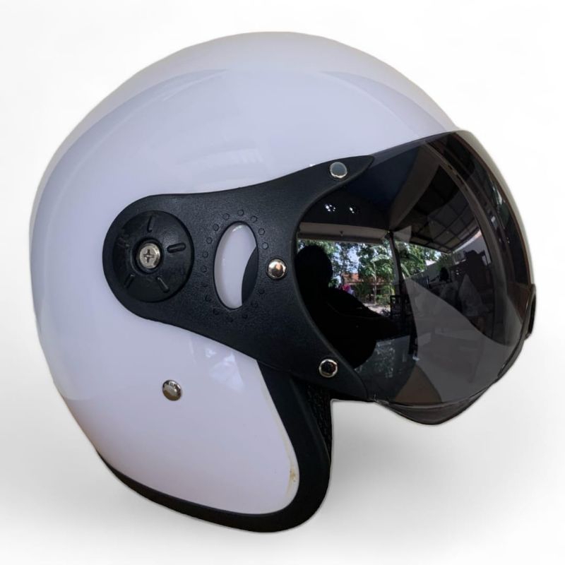 Jual HELM SCOOPY WHITE SERIES | Shopee Indonesia