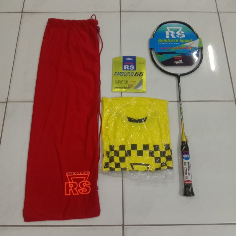 Jual Raket Badminton RS Reinforce Speed Glide 62 Phantom 72 Gold 72 ...