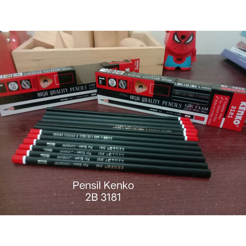 Jual Pensil Kenko 2B segitiga 3181 ( 1pack : 12 biji) | Shopee Indonesia