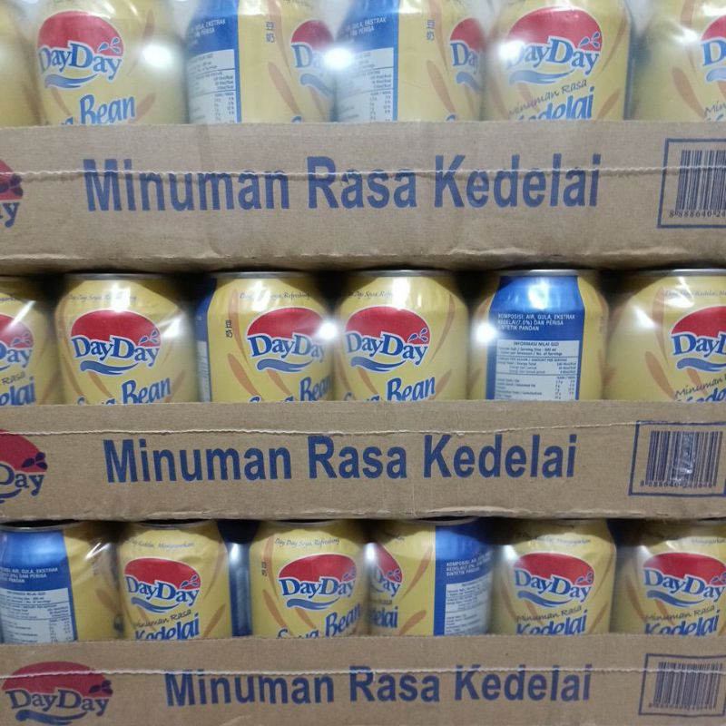 Jual day day soya bean kaleng 300ml | Shopee Indonesia