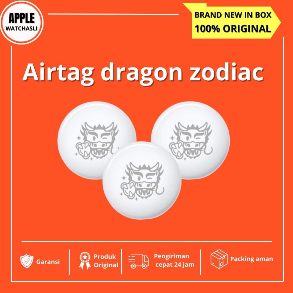 Jual Apple AirTag Dragon Zodiac 2024 New Year’s Imlek Limited Edition ...