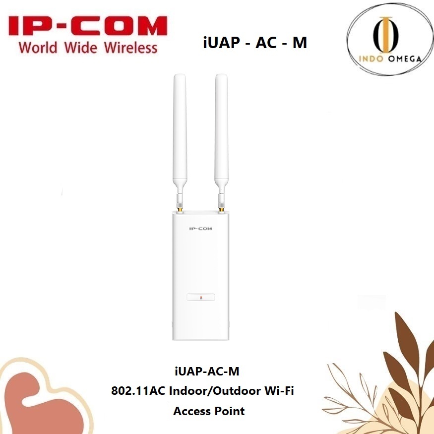 Jual IPCOM iUAP-AC-M Indoor / Outdoor Wi-Fi Access Point iUAP AC Mesh ...