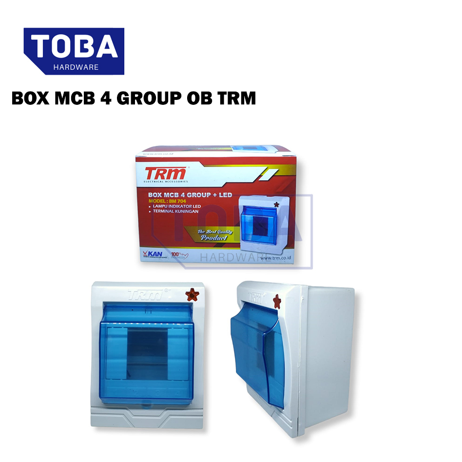 Jual TOBA BOX MCB 4 GROUP OB TRM/ BOX MCB/ KOTAK MCB | Shopee Indonesia