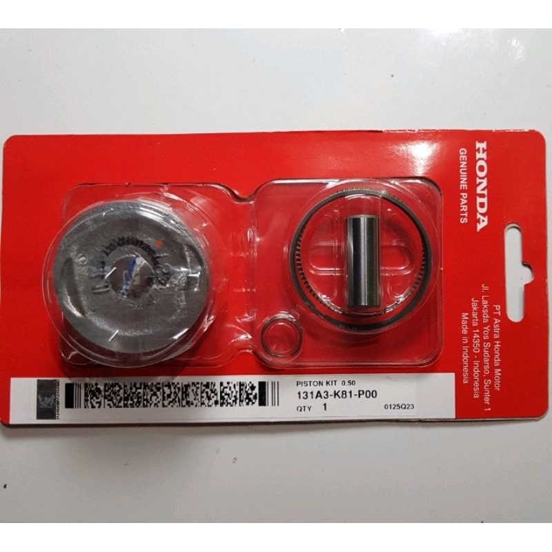 Jual 131A3-K81-P00 HGP AHM 100% ORIGINAL PISTON KIT K81 BEAT ECO BEAT ...