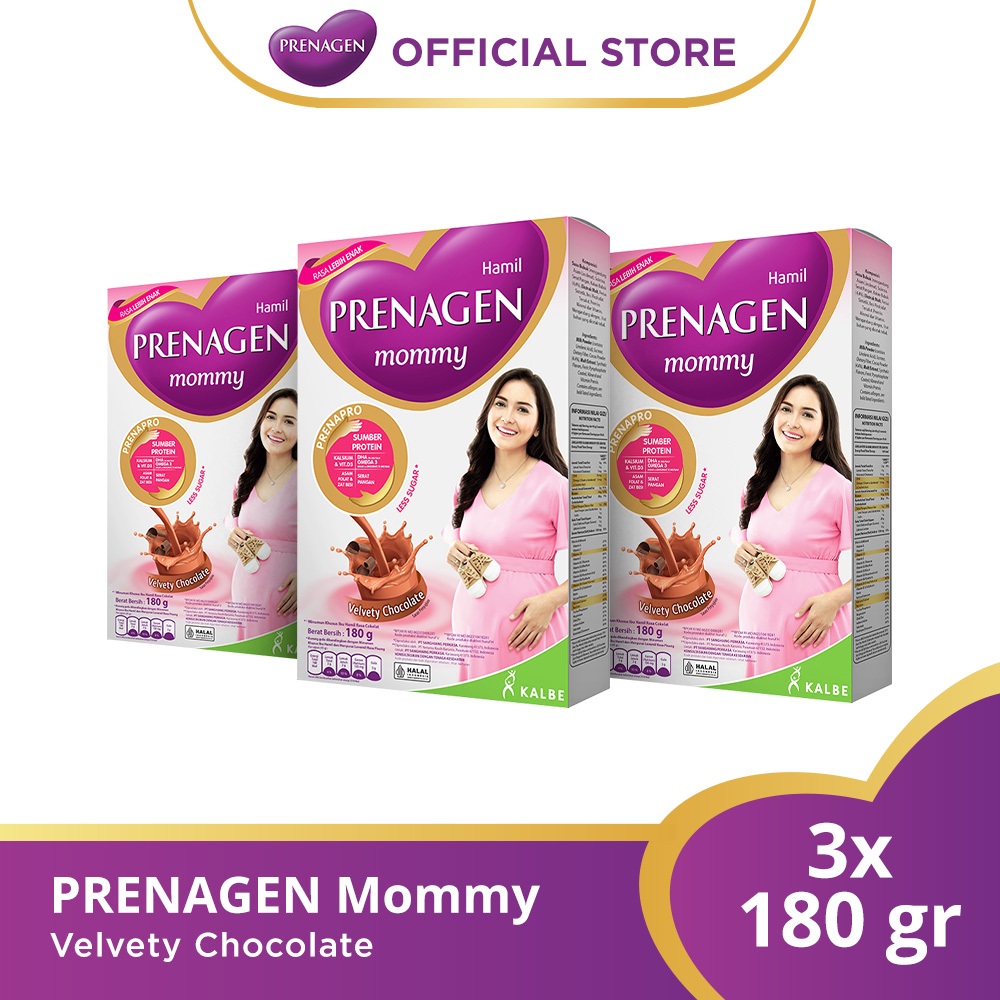 Jual PRENAGEN mommy Choco 3 pack (3x180 gr) Susu Ibu Hamil | Susu Bumil | Shopee Indonesia