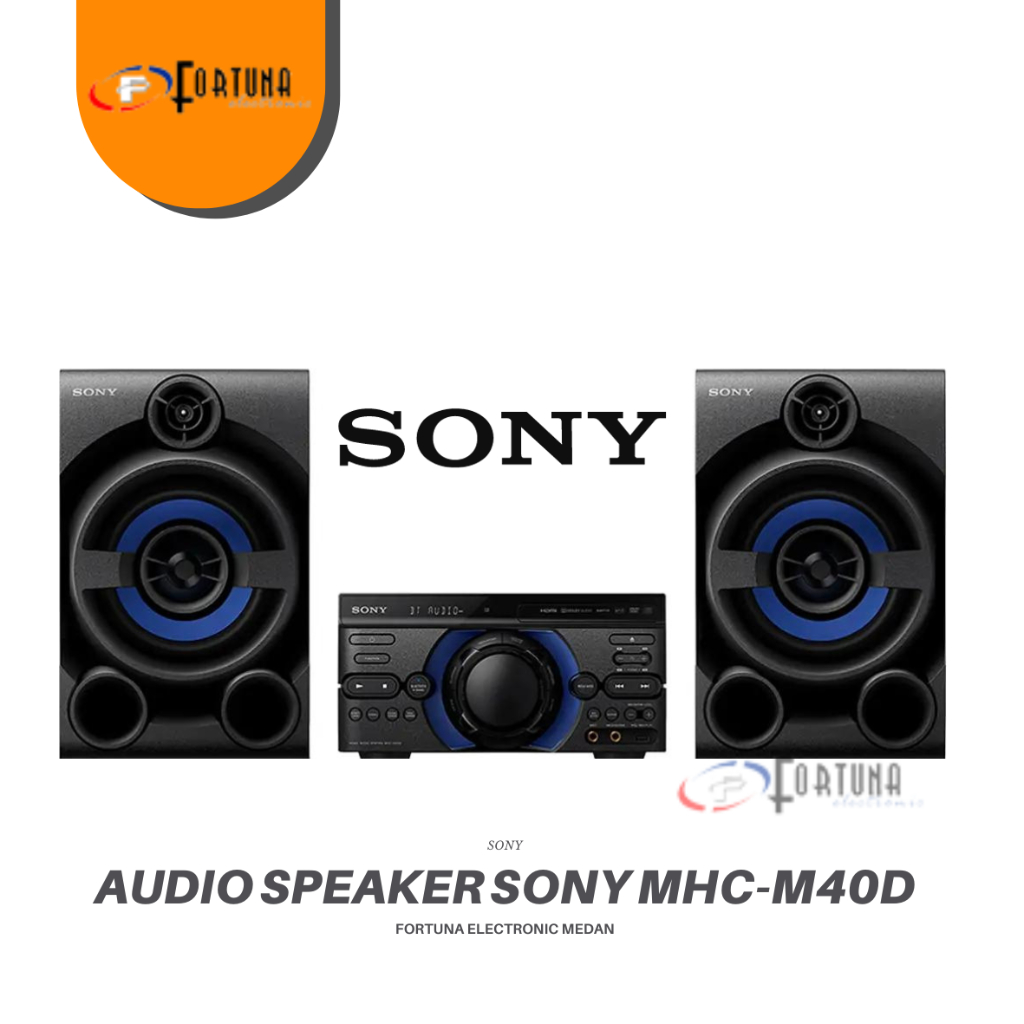 Jual SONY MHC-M40D/MHCM40D SPEAKER HIGH POWER AUDIO SYSTEM DVD 120W ...