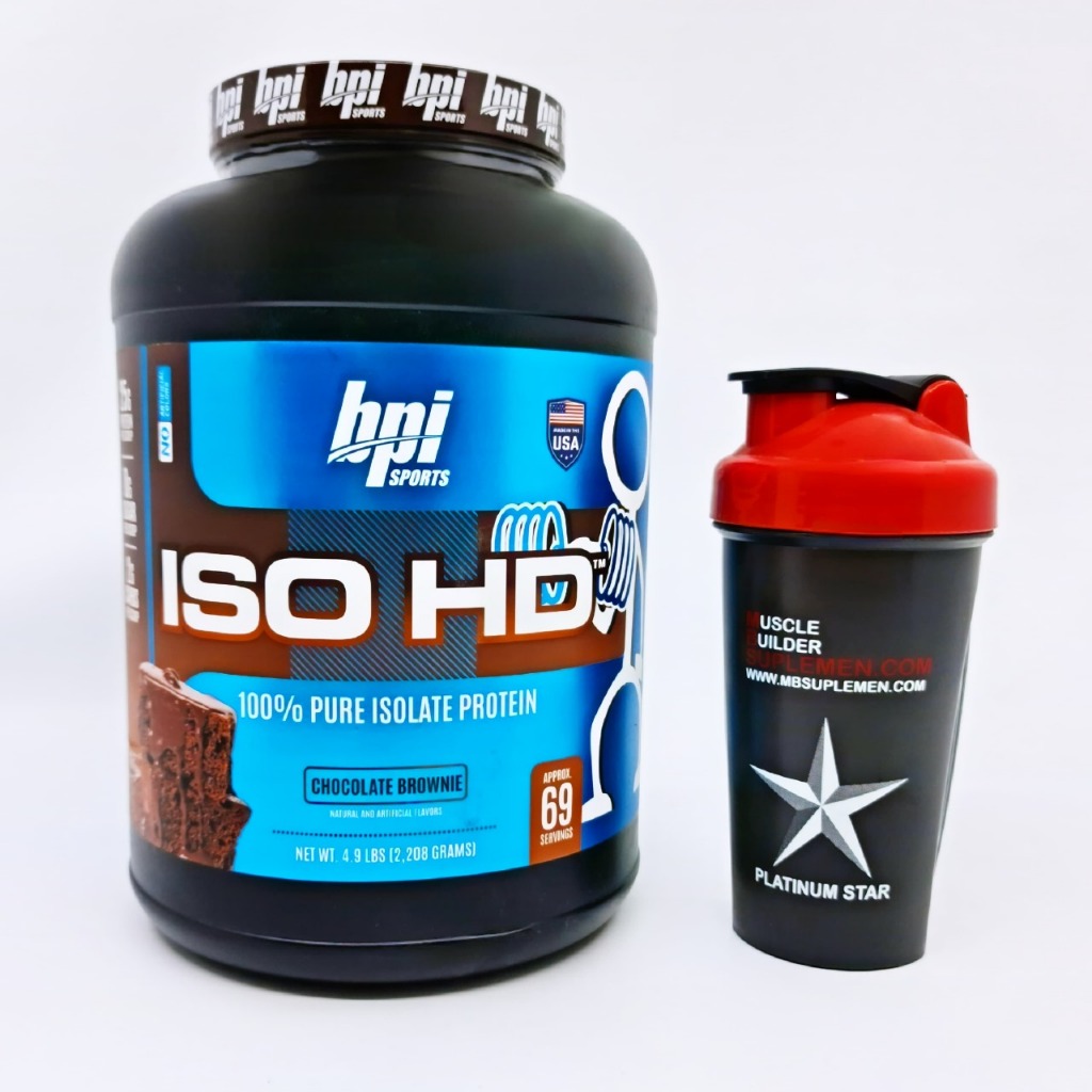 Jual Iso HD BPI 5,48 lbs Whey Protein Isolate IsoHD 5.48 5LBS 5LB 5 LB ...
