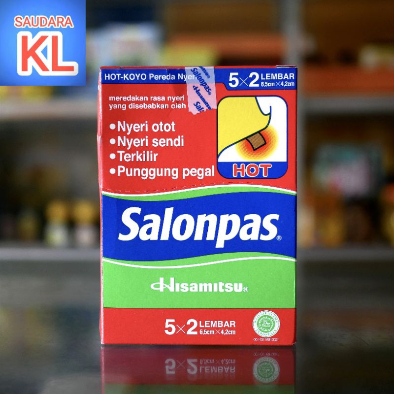 Jual Salonpas Hot kotak isi 100 Lembar | Shopee Indonesia