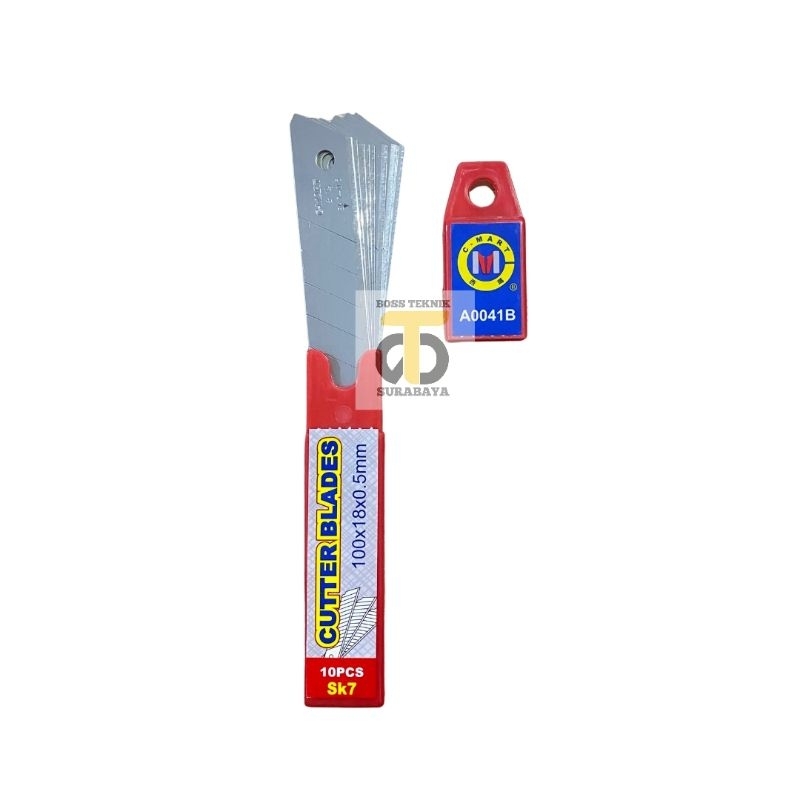 Jual Isi cutter SK7 blades sangat tajam ukuran 7" 100 x 18 x 0,5 mm isi ...