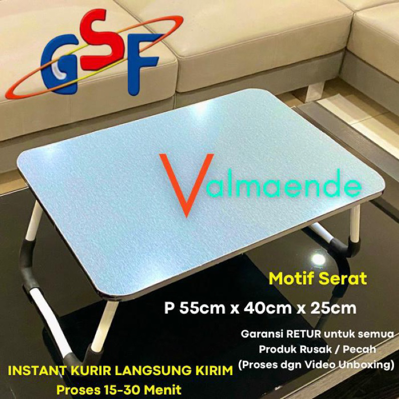 Jual Meja Laptop Meja Lipat Portable Meja Belajar 55x40cm GSF 1087 5030 5840 4055 Packing Bubble ...