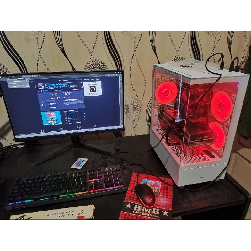Jual pc rx 6700 xt i3 12100f 16gb 512gb nvme 1tb seasonic 650w gold rgb ...